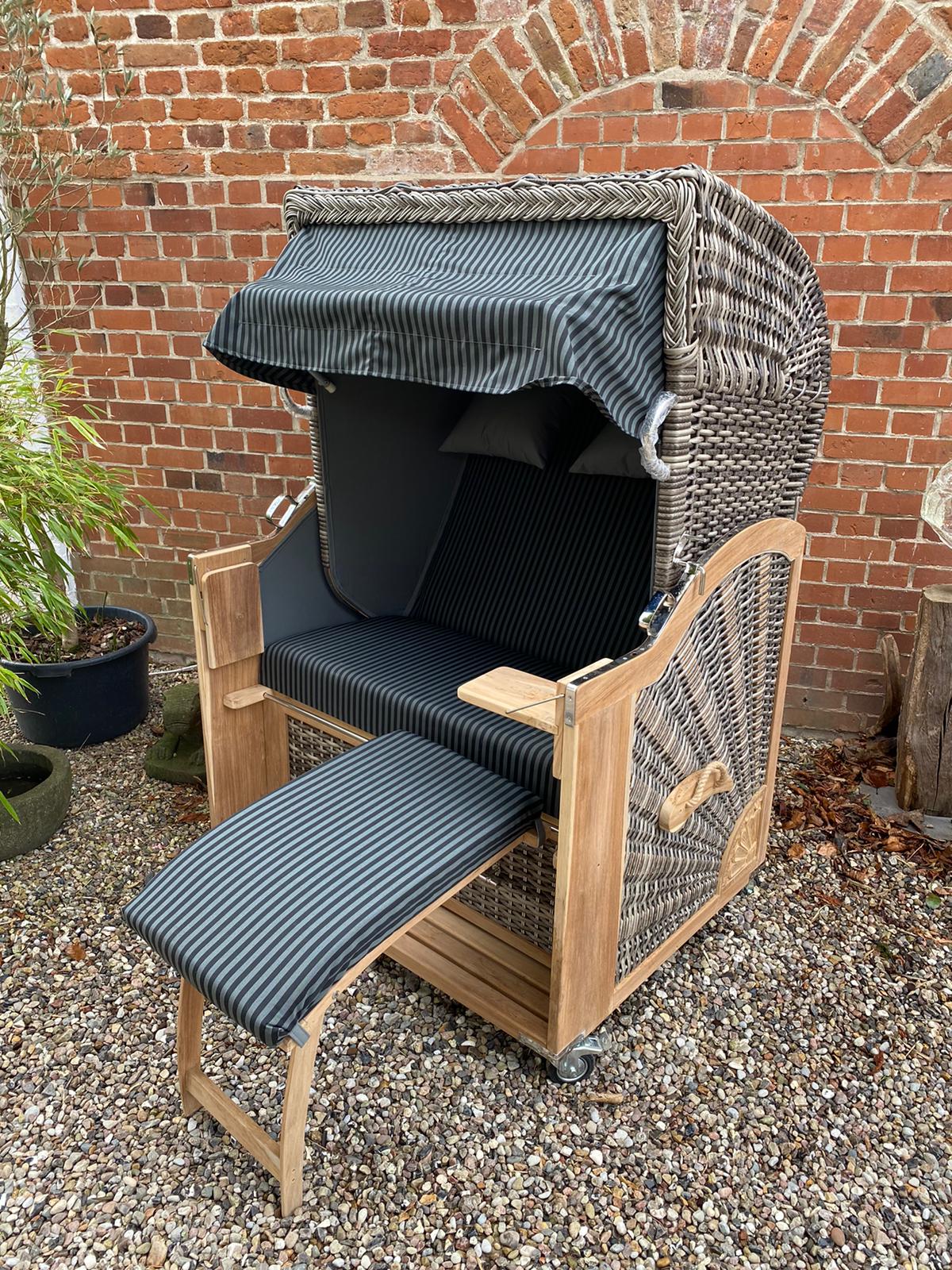 2 Sitzer Strandkorb Variante 1 – Hammerich Modernes Wohnen